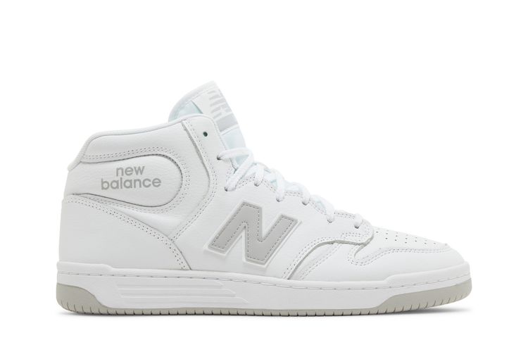 Buy New Balance Numeric 480 High 'White Grey' - NM480HWG | GOAT