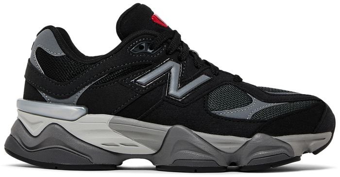 Buy New Balance 9060 Big Kid 'Black Castlerock' - GC9060BK | GOAT