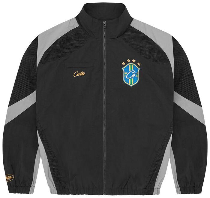 Buy Corteiz Brasil Olympic Shuku Jacket 'Black/Grey' - 7892 ...