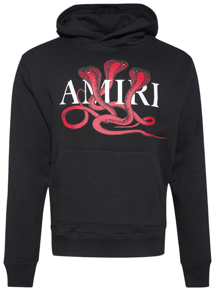Buy Amiri Snake Hoodie 'Black/Red' - AMJYHD1057 BLAC | GOAT