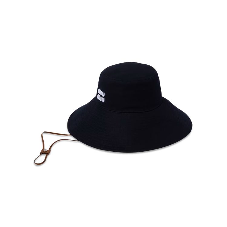 Buy Miu Miu Bucket Hat 'Blue/White' - 5HC220 2DXI F022X | GOAT