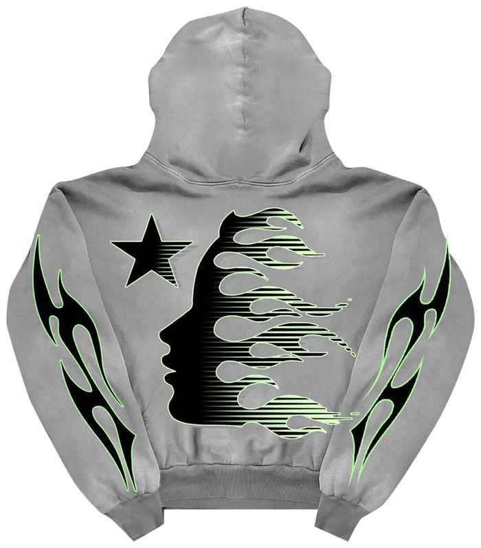 Buy Hellstar Sport Hoodie 'Grey' - 9357 100000106SH GREY | GOAT