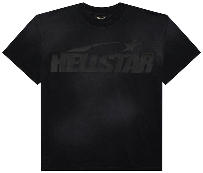Buy Hellstar Cracked Classic Logo Tee 'Black' - 9357 100000103CCLT BLAC ...