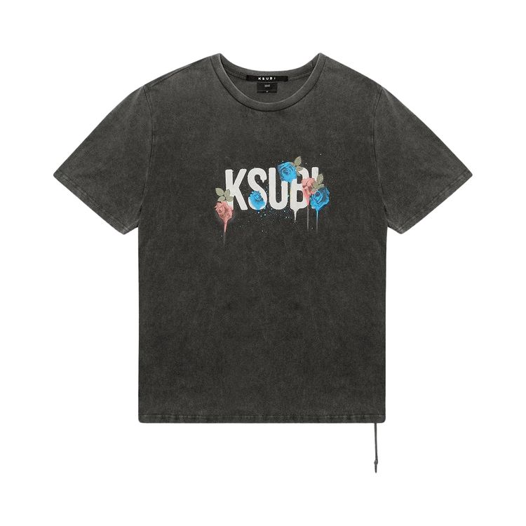 Buy Ksubi Graff Rose Kash T-Shirt 'Acid Grey' - MPF24TE024 | GOAT