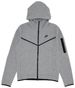 Buy Nike Tech Fleece Full Zip Hoodie 'Heather Grey' - CU4489 063 | GOAT