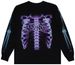 Buy Stussy Rib Cage 3M Long-Sleeve Tee 'Black' - 1994948 BLAC | GOAT