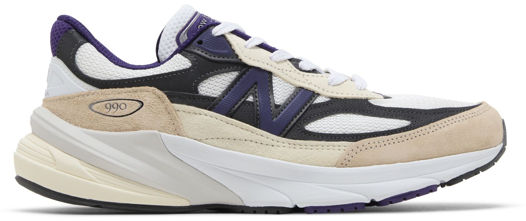 Buy Teddy Santis x New Balance 990v6 Made in USA 'White Black Plum ...