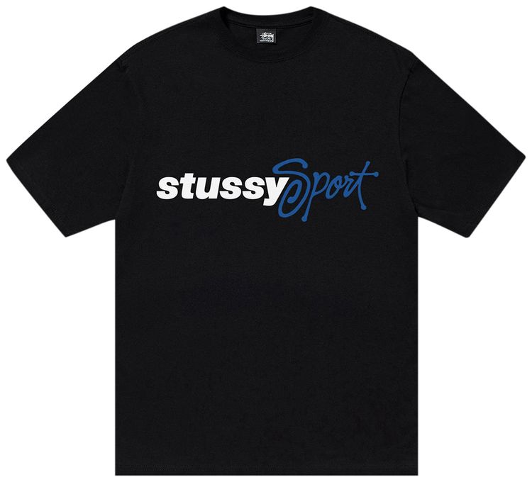 Buy Stussy Sport Script Tee 'Black' - 1905070 BLAC | GOAT