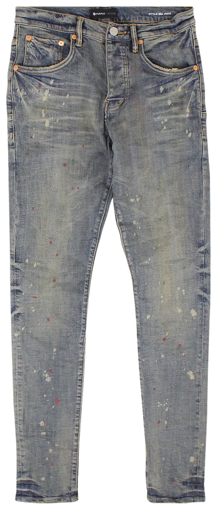 Buy PURPLE BRAND Vintage Spotted Coated Jeans 'Indigo' - P002 VSIC222 ...