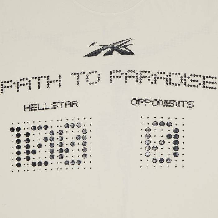 Buy Hellstar Scoreboard Long-Sleeve T-Shirt 'White' - H8 8H WHIT | GOAT