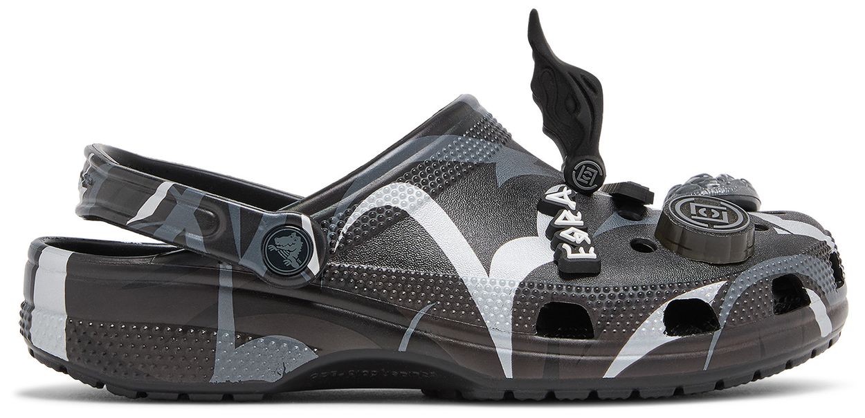 Buy CLOT x Crocs Classic Clog 'Black' - 208700 001 | GOAT