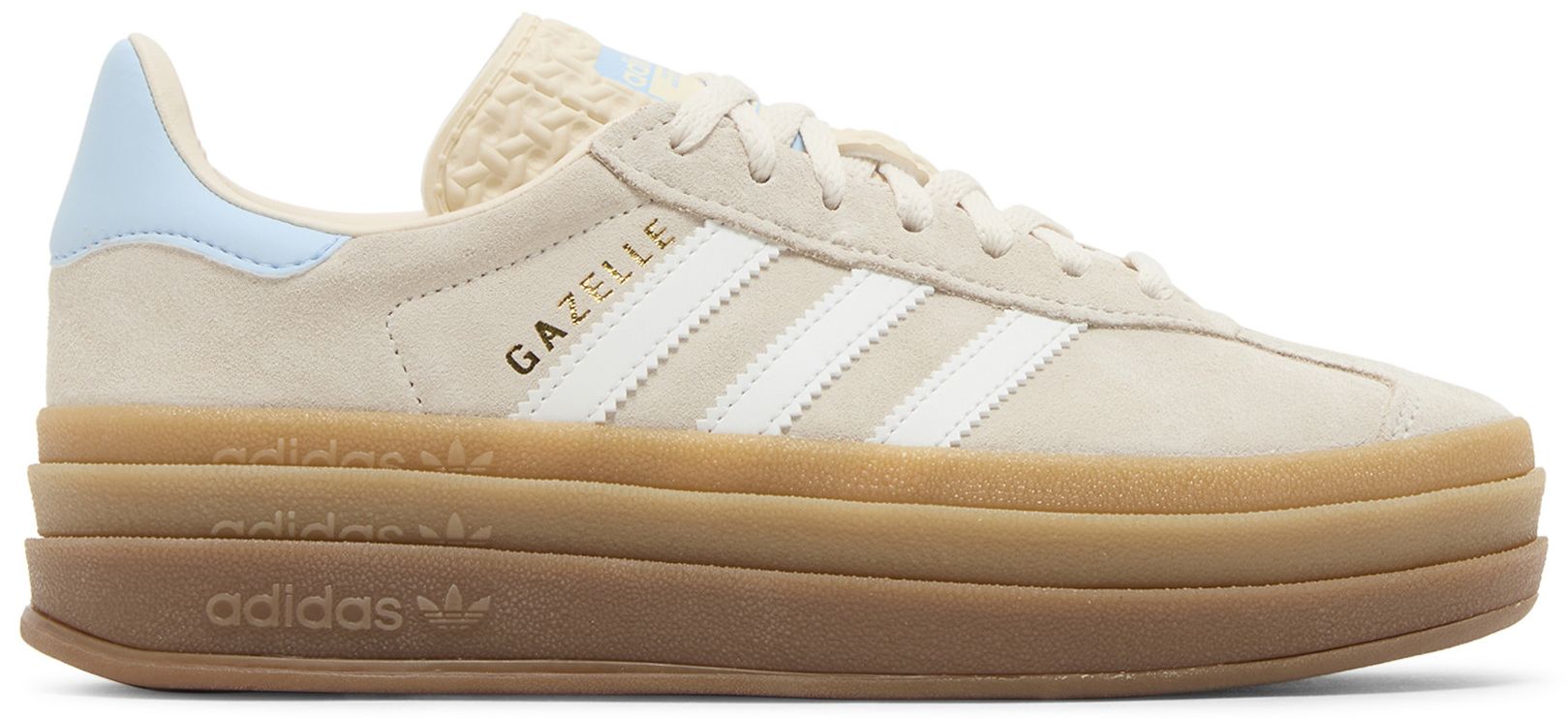 Adidas Gazelle Bold In The Color Wonder White Clear