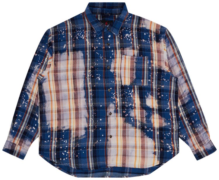 Buy Air Jordan x Awake NY Flannel 'Blackened Blue/Boarder Blue/Sail ...