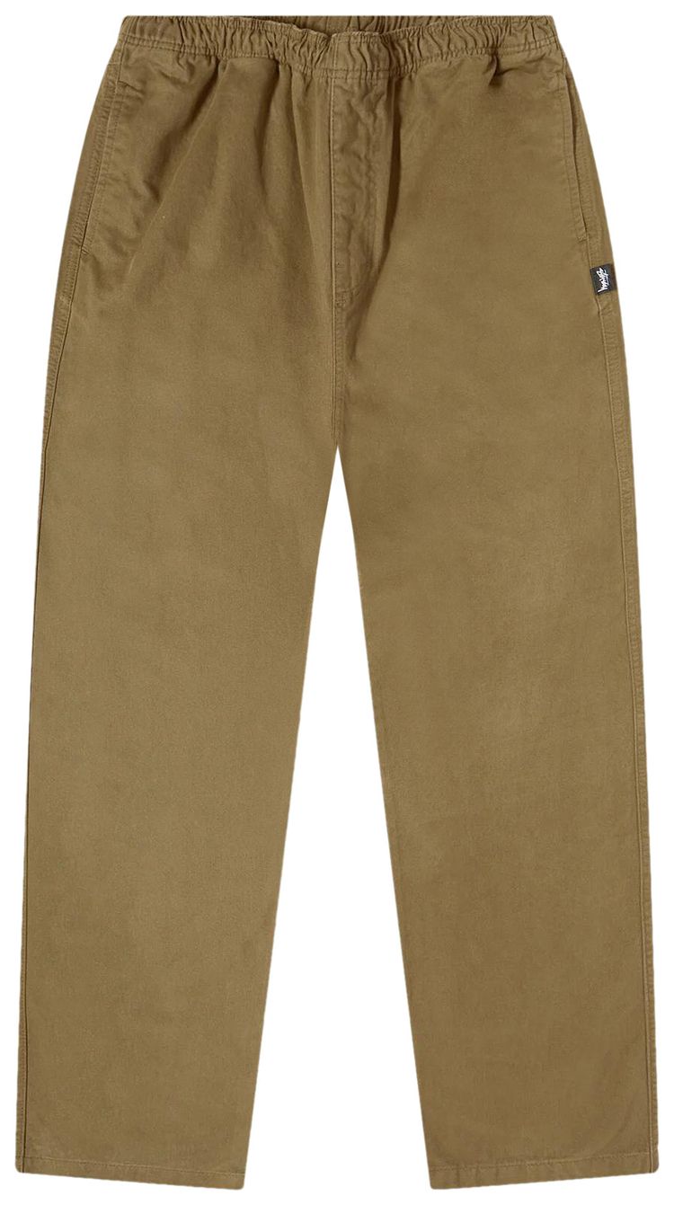 Buy Stussy Brushed Beach Pants 'Olive' - 116553 OLIV | GOAT