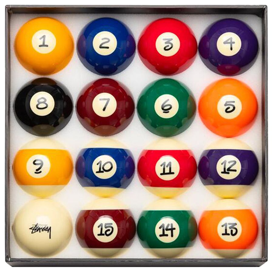 Buy Stussy Billiard Balls 'Multicolor' - 138717 MULT | GOAT