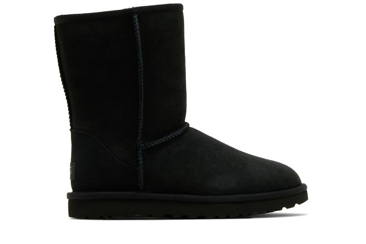 Buy UGG Wmns Classic Short II 'Black' - 1016223 BLK | GOAT