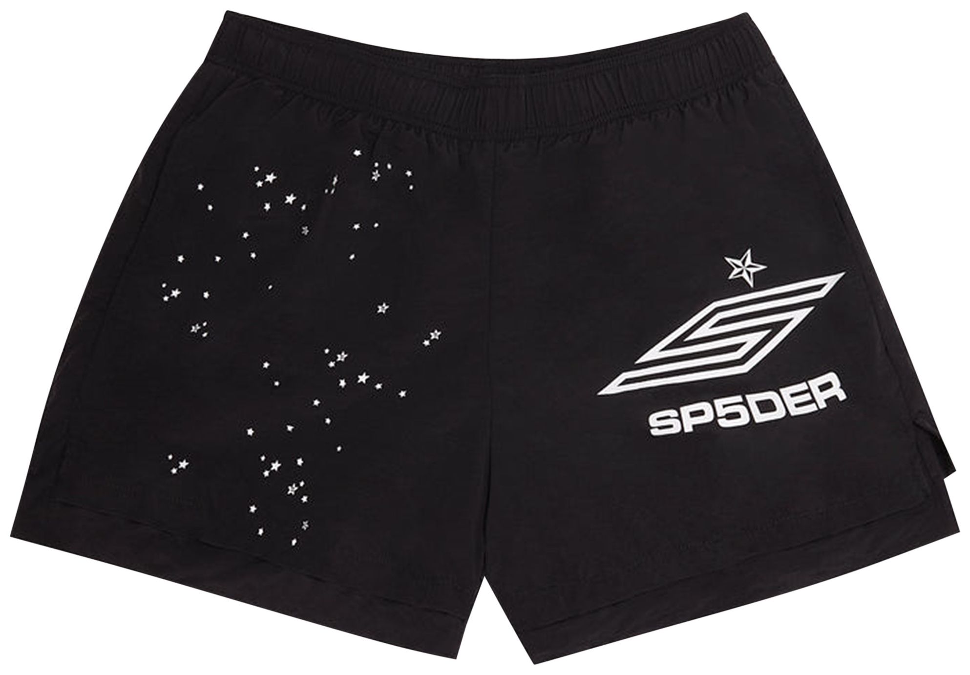 Buy Sp5der Pro Double Layer Short 'Black' - M04SH001SPBP | GOAT