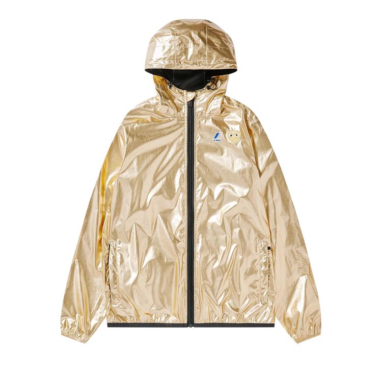 Buy Comme des Garçons PLAY K-Way Emblem Jacket 'Gold' - AZ J508 051 1 ...