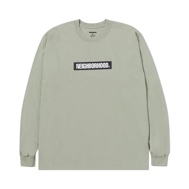 Buy Neighborhood Long-Sleeve Tee-2 'Sage' - 241PCNH LT02 SAGE | GOAT