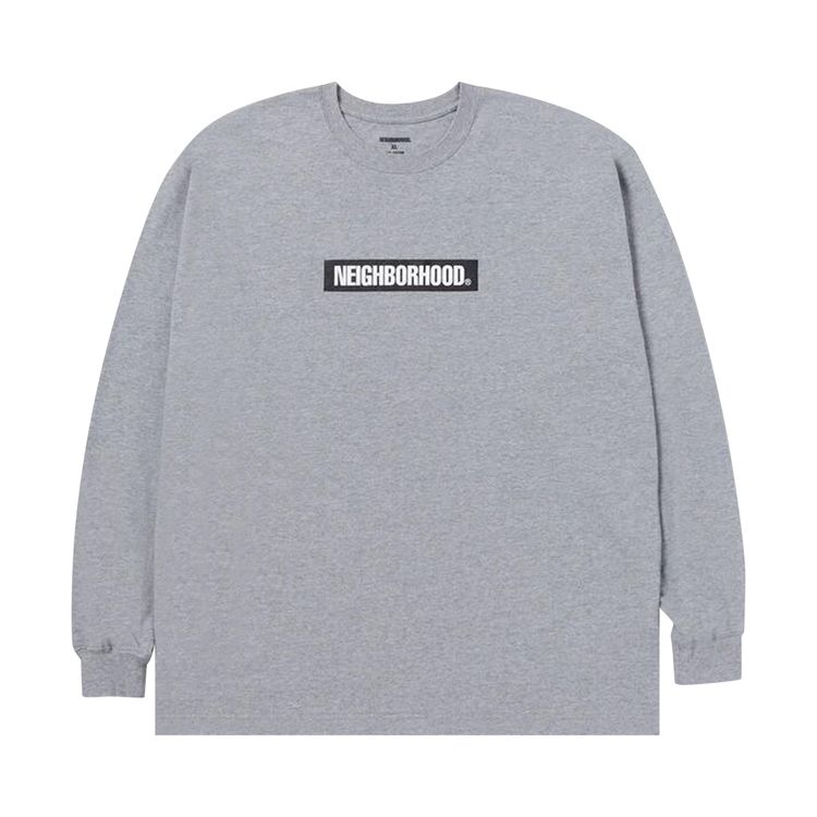 Buy Neighborhood Long-Sleeve Tee-2 'Grey' - 241PCNH LT02 GREY | GOAT