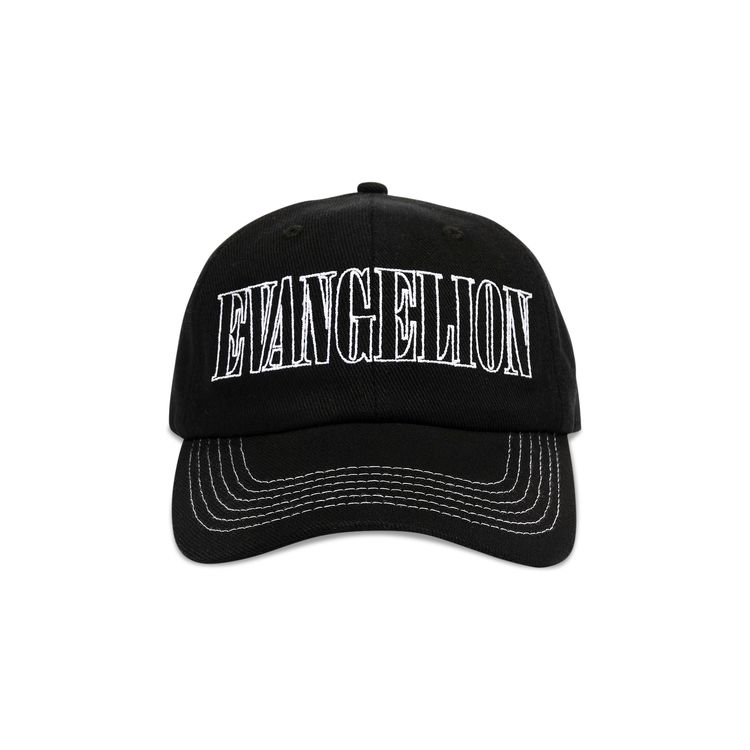 Buy Pleasures Evangelion Cap 'Black' - P24E017 BLAC | GOAT