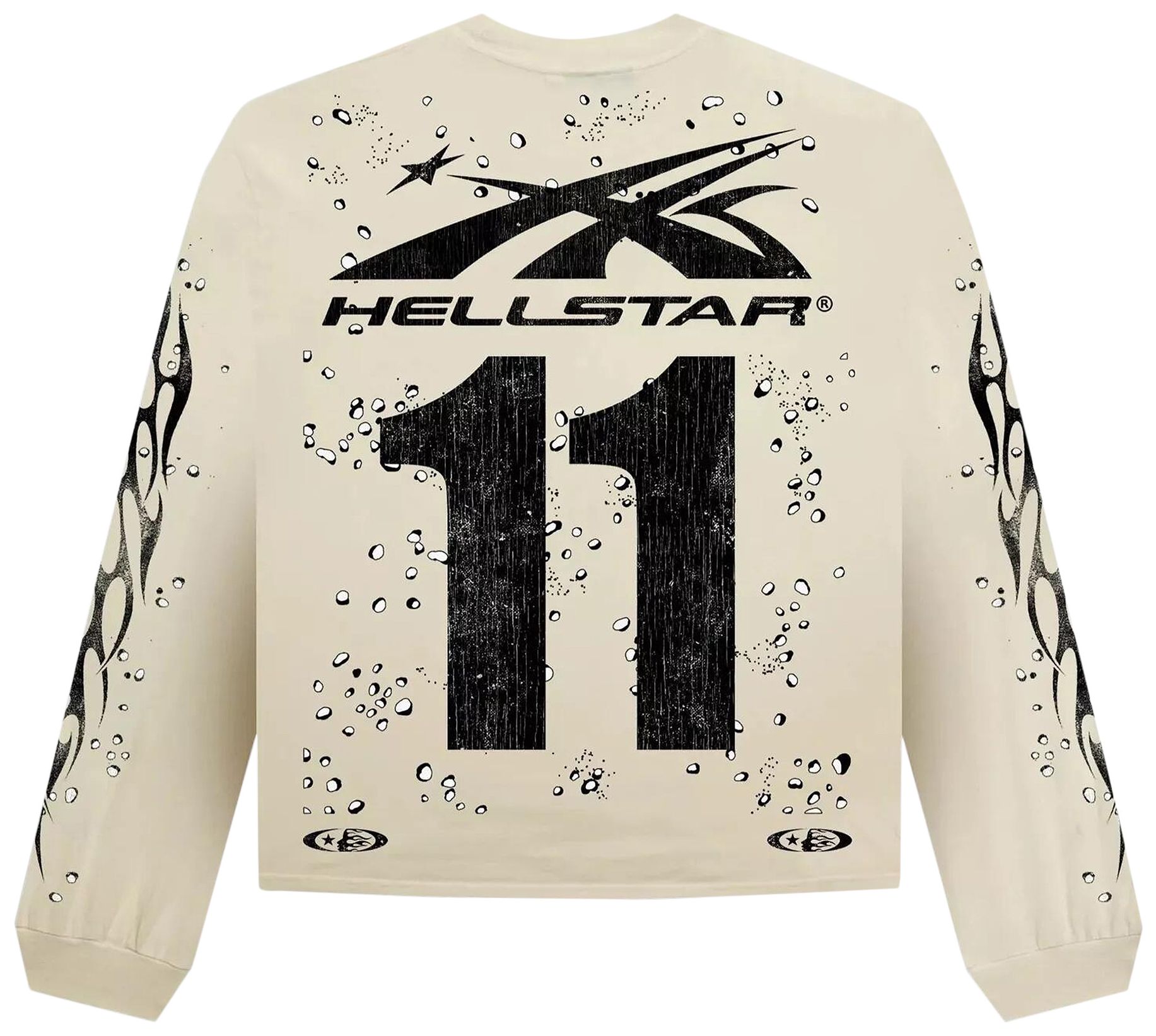 Buy Hellstar Moto Cross Long-Sleeve 'Cream' - 9357 100000107MCLS CREA ...