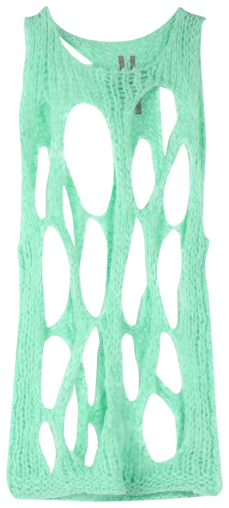 Buy Rick Owens Knit Net Top 'Green' - RO02B6674 56 | GOAT