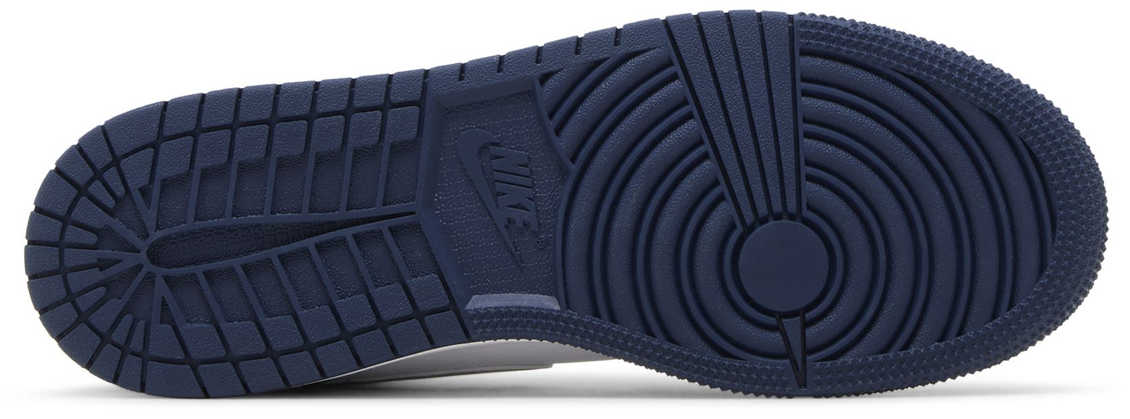 Buy Air Jordan 1 Low GS 'Midnight Navy Wolf Grey' - 553560 141 | GOAT