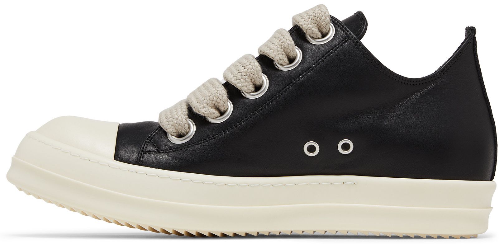 Buy Rick Owens Porterville Jumbo Laced Low 'Black Pearl' - RU02D6893 ...