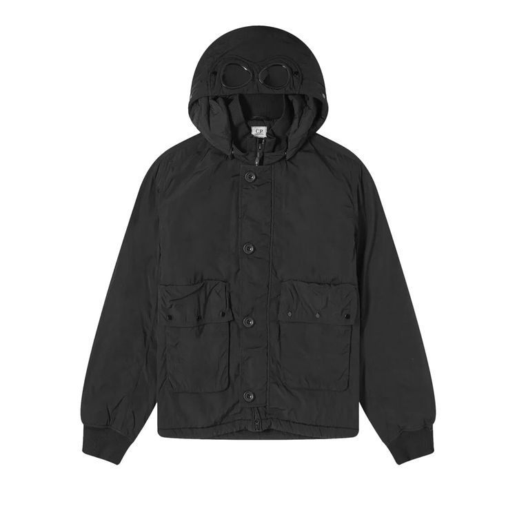 Buy C.P. Company Medium Jacket 'Black' - 15CMOW020A 005904G 999 | GOAT UK
