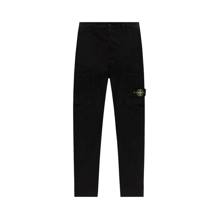 Buy Stone Island Regular Tapered Pants 'Black' - 811530410 V0029 | GOAT