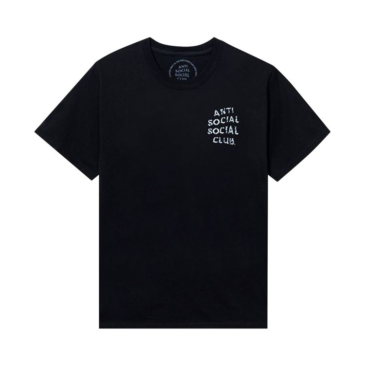 Buy Anti Social Social Club Partly Cloudy Tee 'Black' - 0657 ...