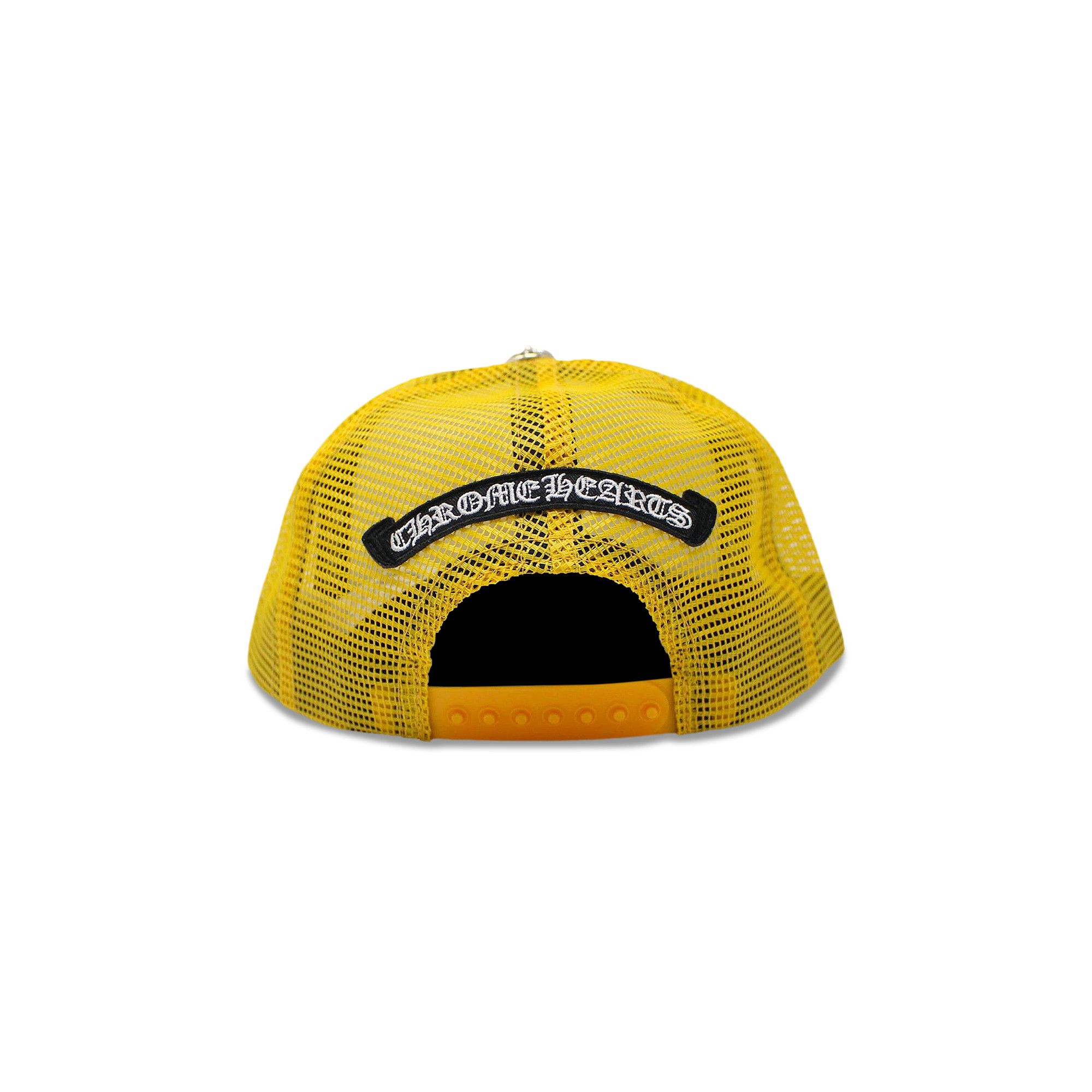 Buy Chrome Hearts King Taco Trucker Hat 'Yellow/White Buy Chrome Hearts King Taco Trucker Hat 'Yellow/White