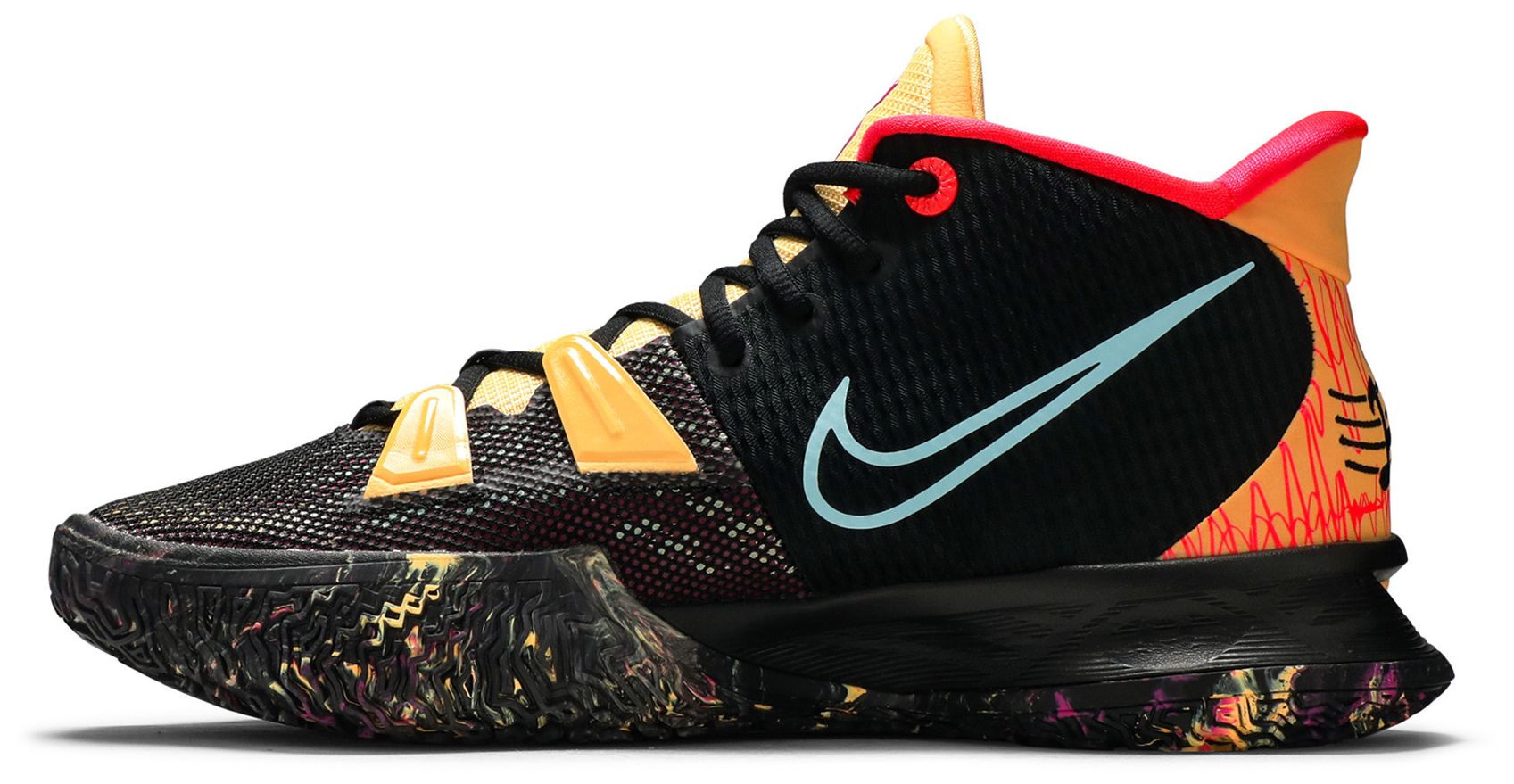 Buy Nike Kyrie 7 Preheat 'Soundwave' - DC0588 002 | GOAT