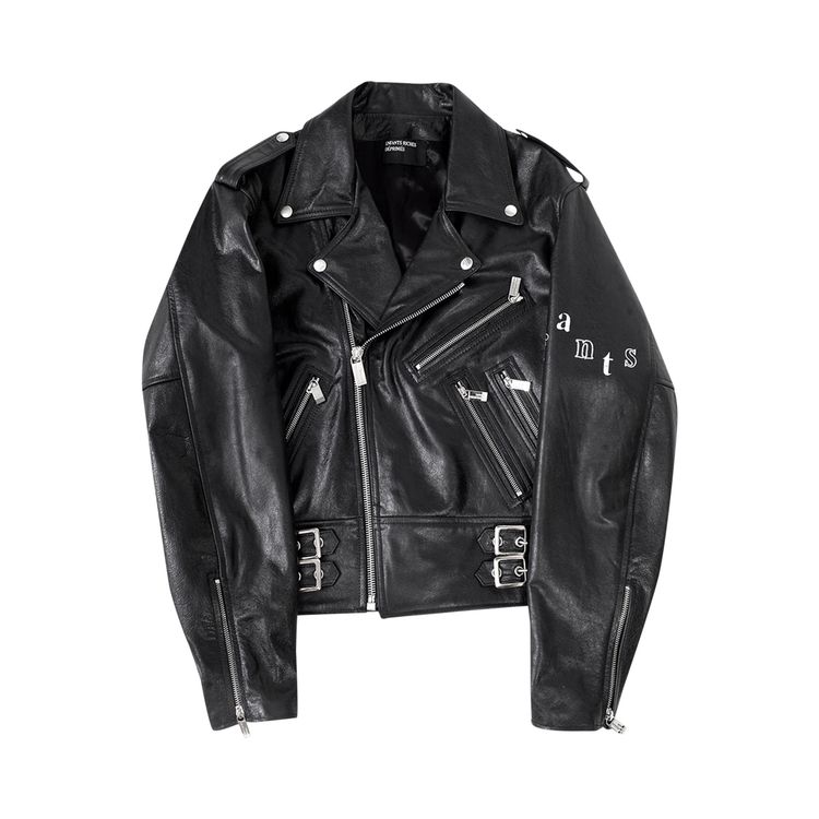 Buy Enfants Riches Déprimés Soviet Surveillance Moto Jacket 'Black ...