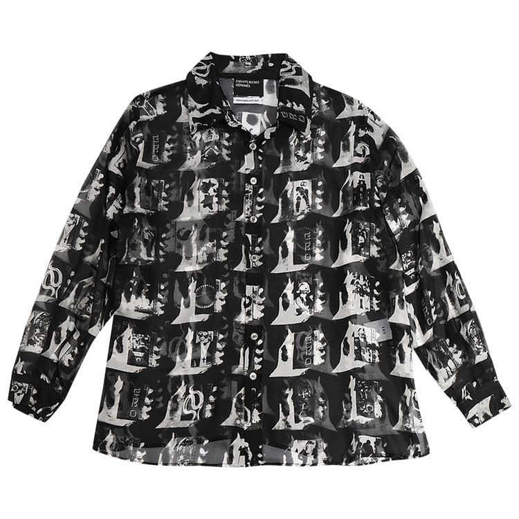 Buy Enfants Riches Déprimés Sudden Death In 1976 Chemise Longue 'Black ...