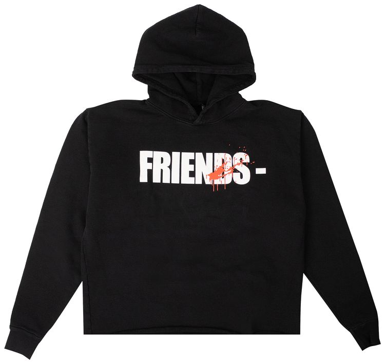 Buy Vlone Friends Horror Hoodie 'Black' - 1020 100000106FHH BLAC | GOAT