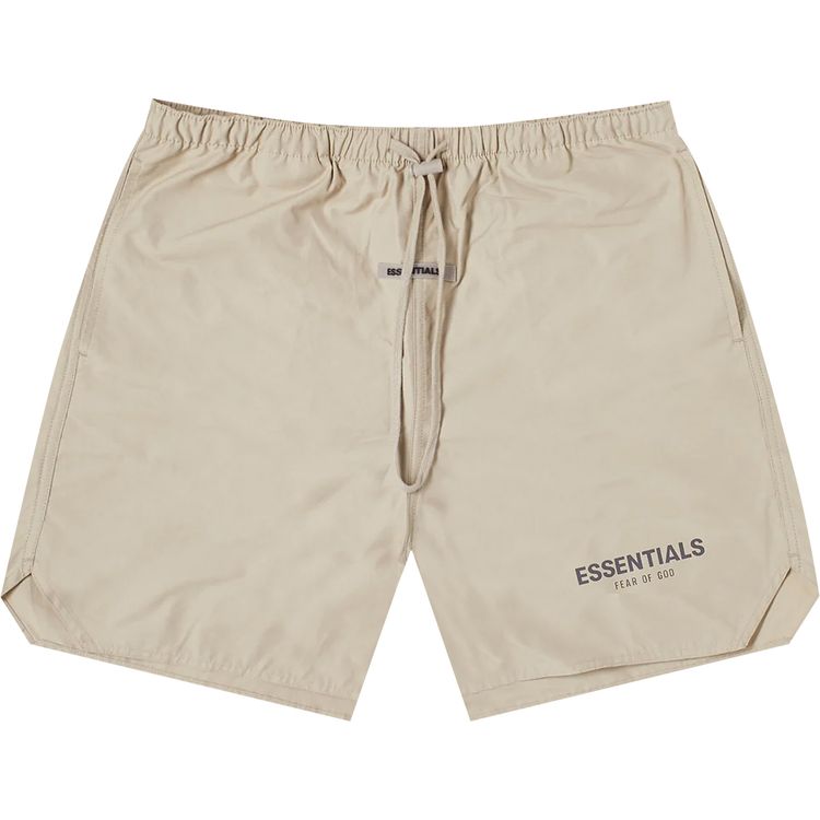 Buy Fear of God Essentials Volley Short 'Olive' - 160HO202023F | GOAT