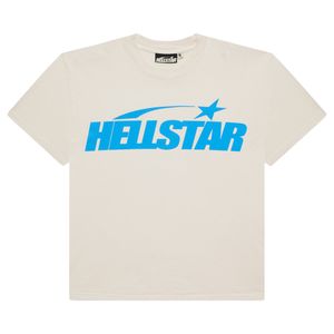 Buy Hellstar Classic T-Shirt (Regular Print) 'White/Blue ...