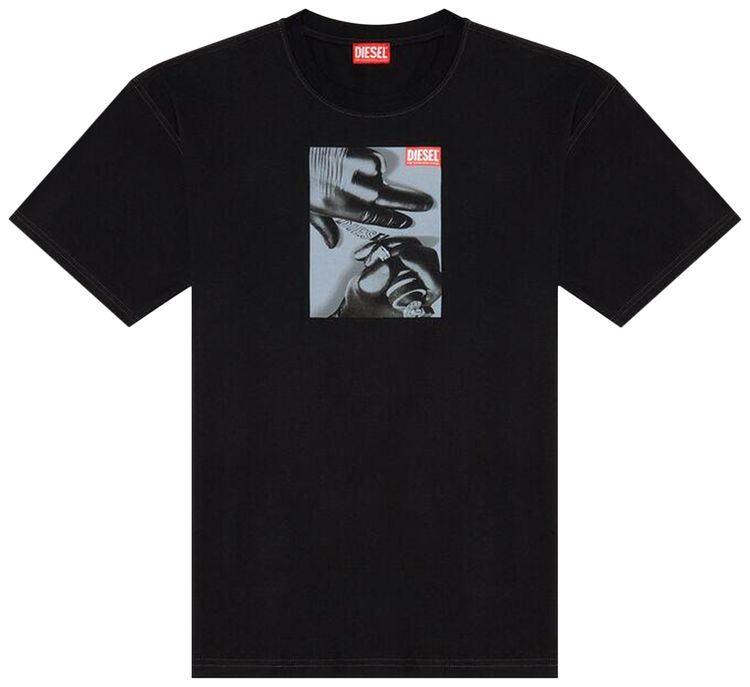 Buy Diesel T-Boxt-K4 T-Shirt 'Black' - A15160 0GRAI 9XX | GOAT