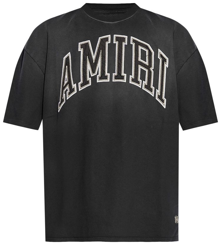 Buy Amiri Vintage Oversized Tee Black Amjyte1052 Blac Goat