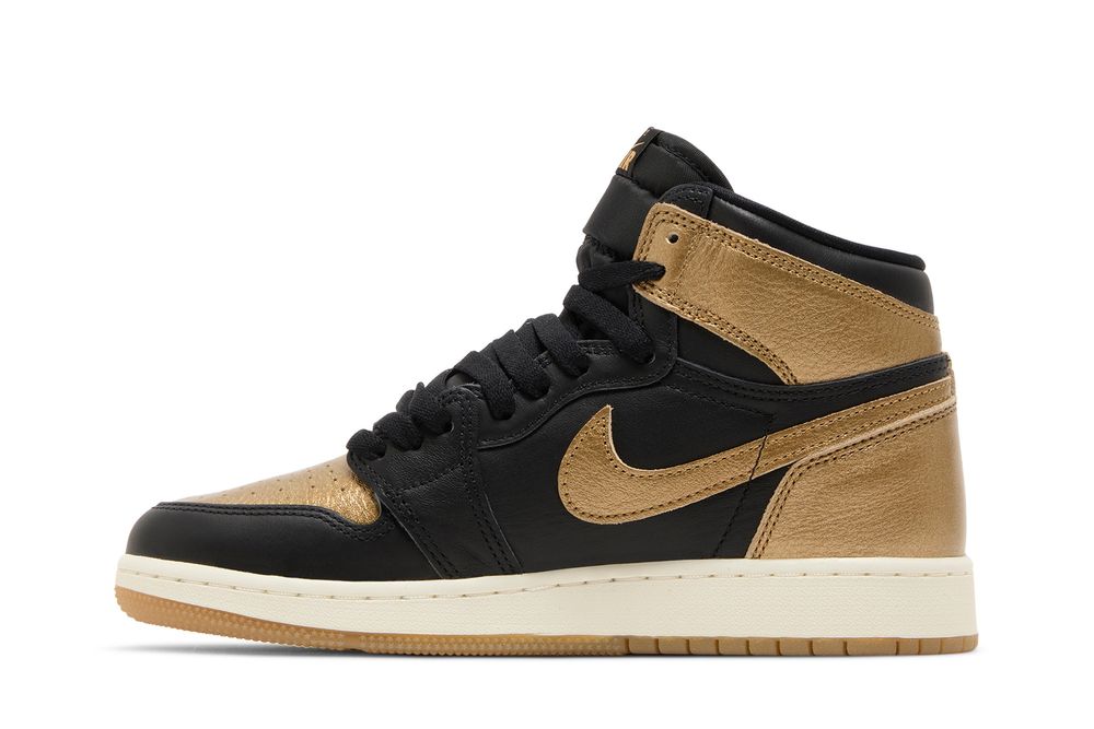 Buy Air Jordan 1 Retro High OG GS 'Black Gold' - FD1437 071 | GOAT