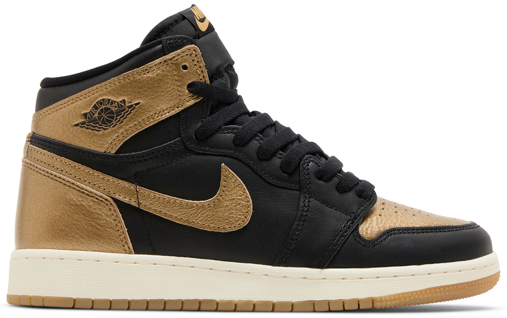 Buy Air Jordan 1 Retro High OG GS 'Black Gold' - FD1437 071 | GOAT