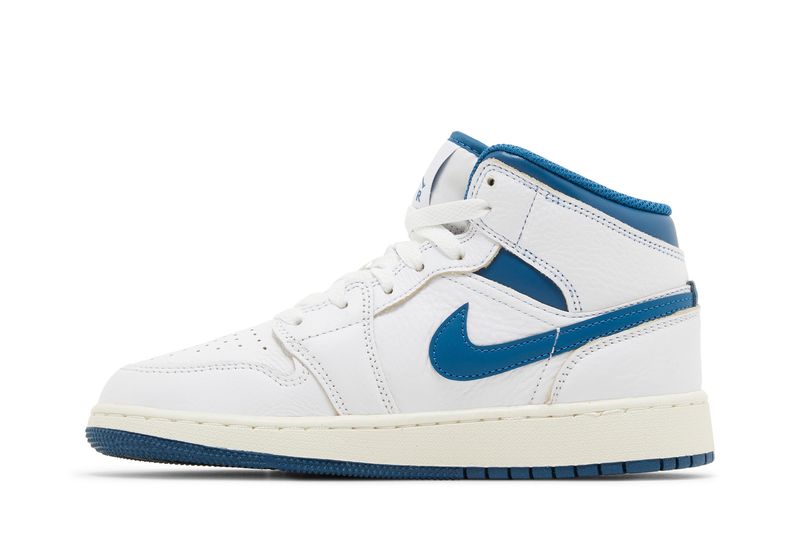 Buy Air Jordan 1 Mid SE GS 'Industrial Blue' - FN7432 141 | GOAT