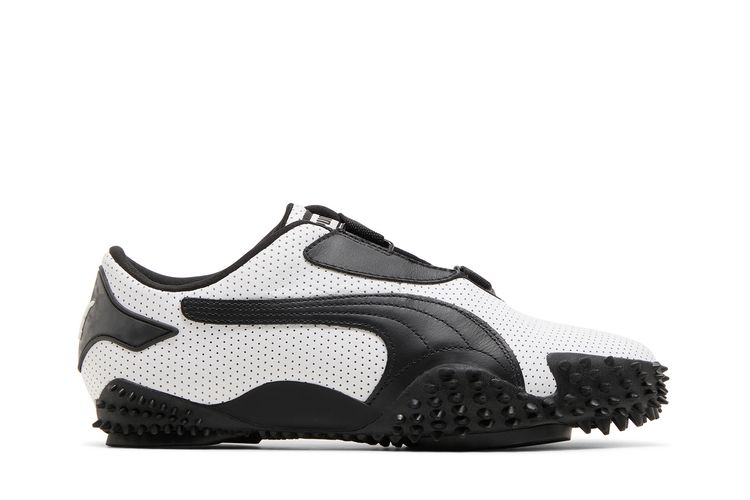Buy Puma Mostro 'Perforated Leather Pack - White Black' - 397331 01 | GOAT