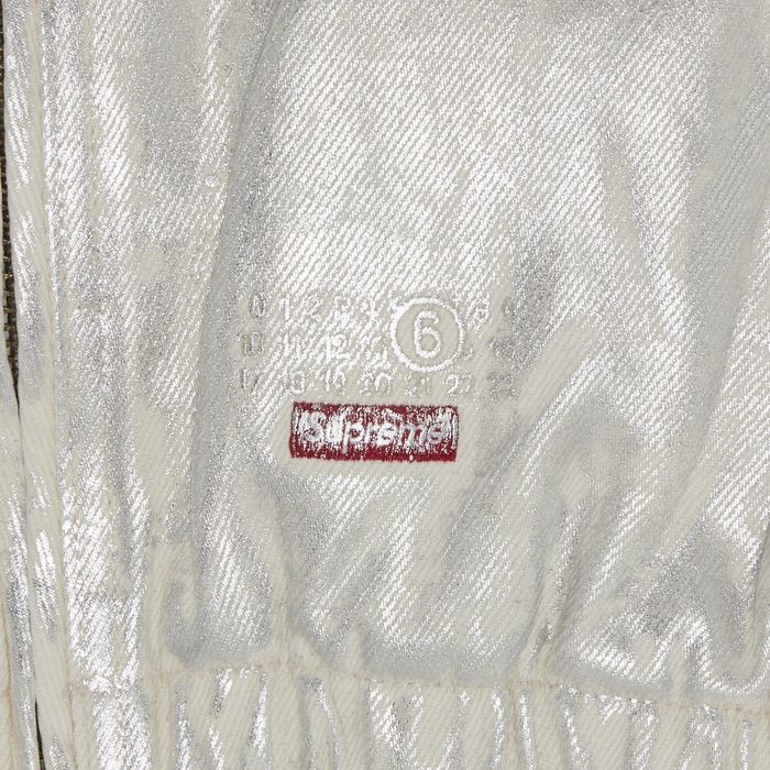 Buy Supreme x MM6 Maison Margiela Foil Hooded Work Jacket 'Natural ...