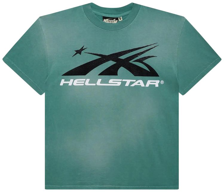 Buy Hellstar Sports Logo T-Shirt 'Green' - HS04TE004 GREE | GOAT