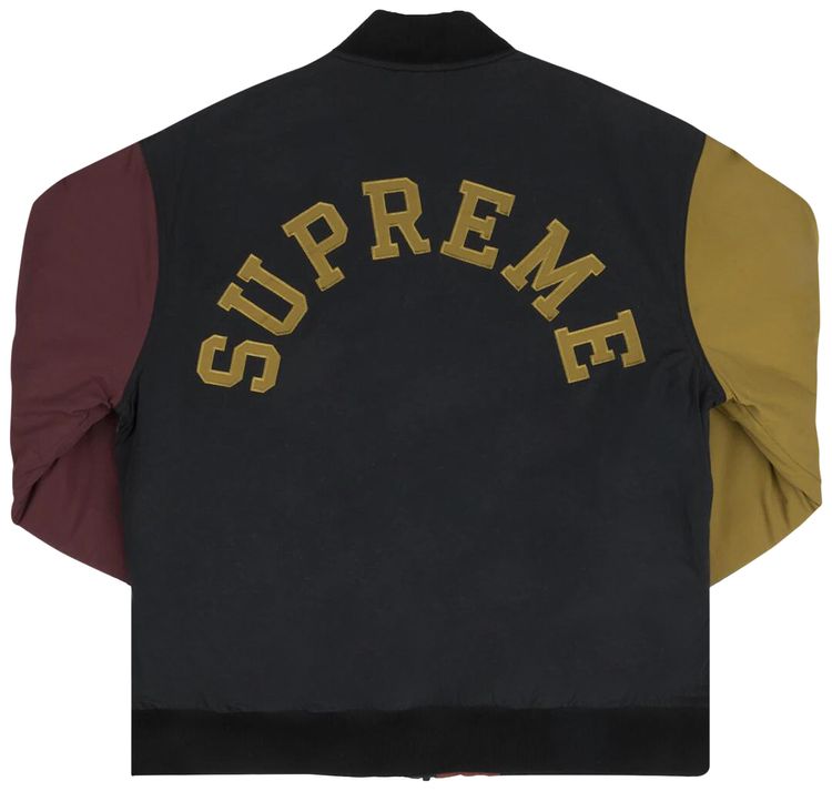 Buy Supreme x Champion Color Blocked Jacket 'Multicolor' - FW17J43 ...