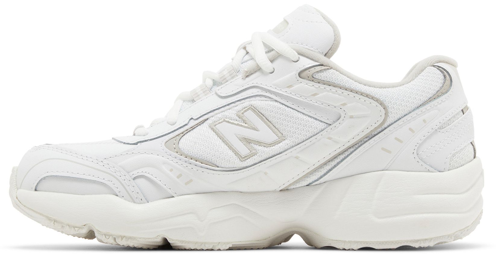 Buy New Balance Wmns 452 'White Light Cliff Grey' - WX452SG | GOAT