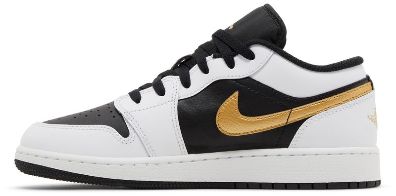 Buy Air Jordan 1 Low GS 'Gold Swoosh' - 553560 172 | GOAT